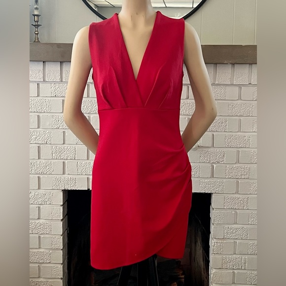 Lulus | Dresses | Lulus Cocktail Hour Red Wrap Dress | Poshmark